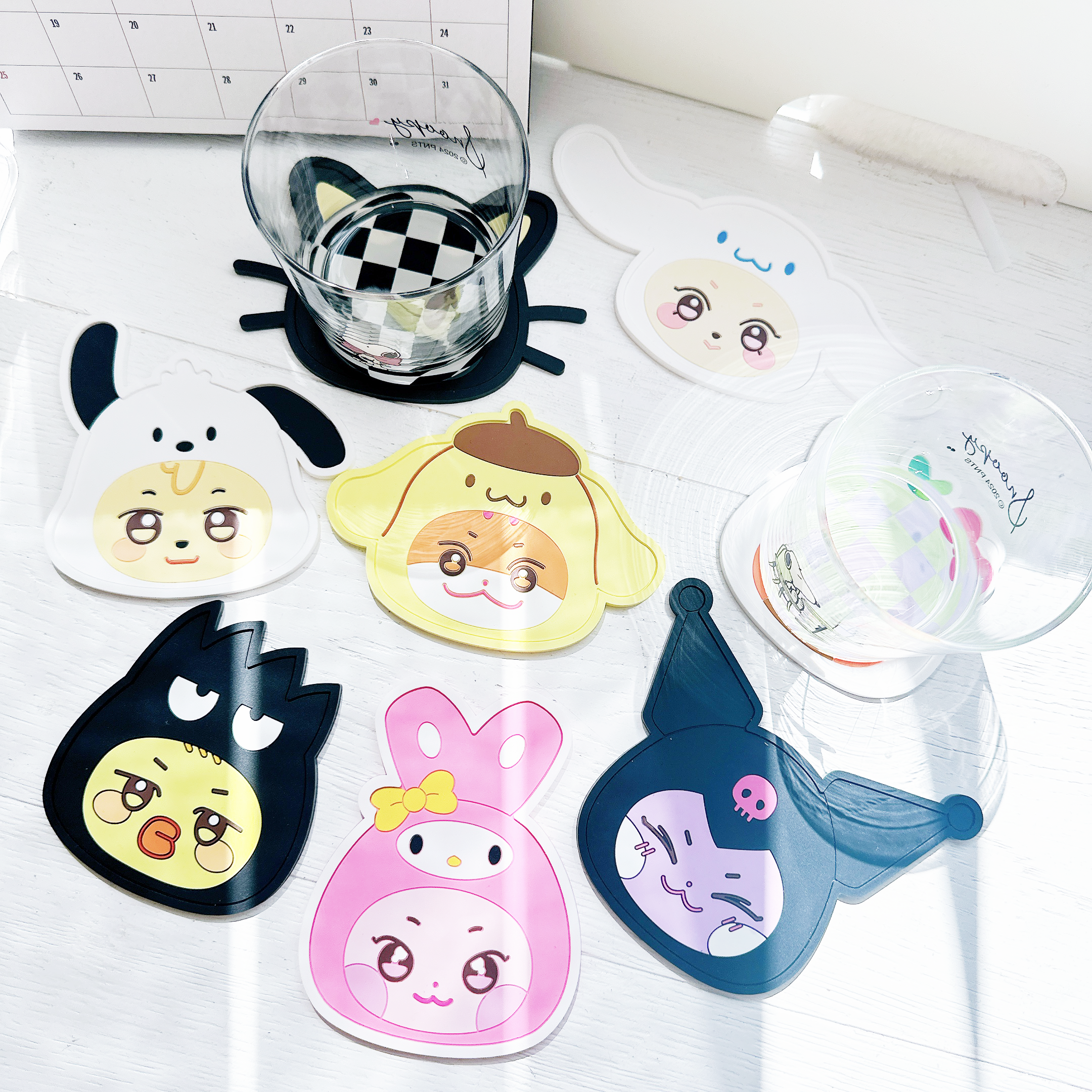 Teezrio coasters – Pin Pin Bungee